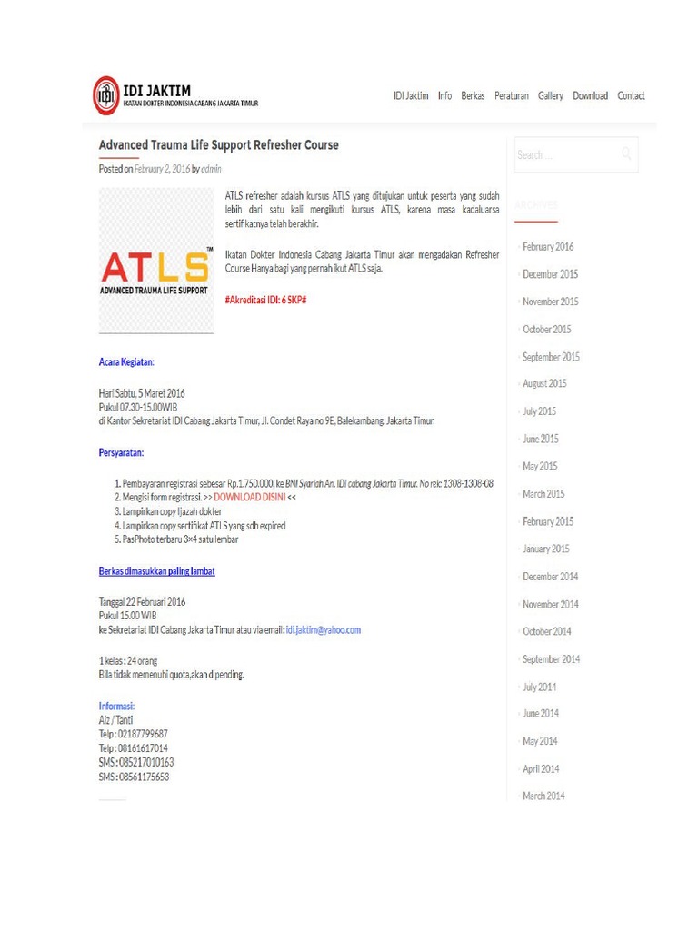 ATLS | PDF