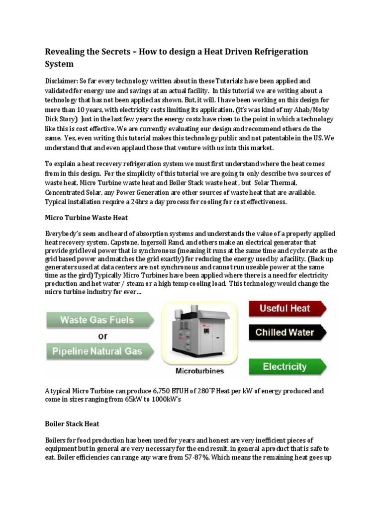Revealing The Secrets - How To Design A Heat Recovery Compression ...