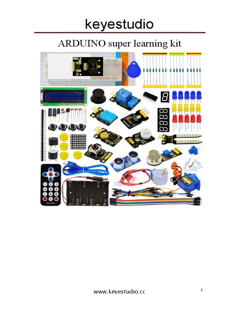 ARDUINO Super Learning Kit | PDF