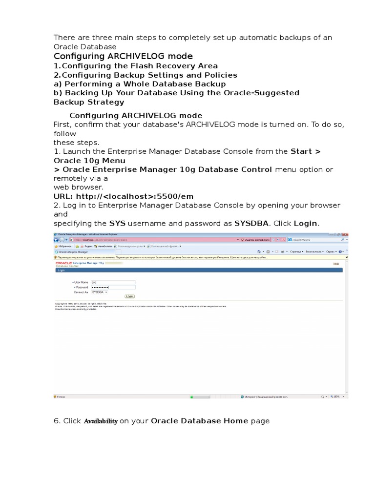 There Are Three Main Steps To Completely Set Up Automatic Backups Of An