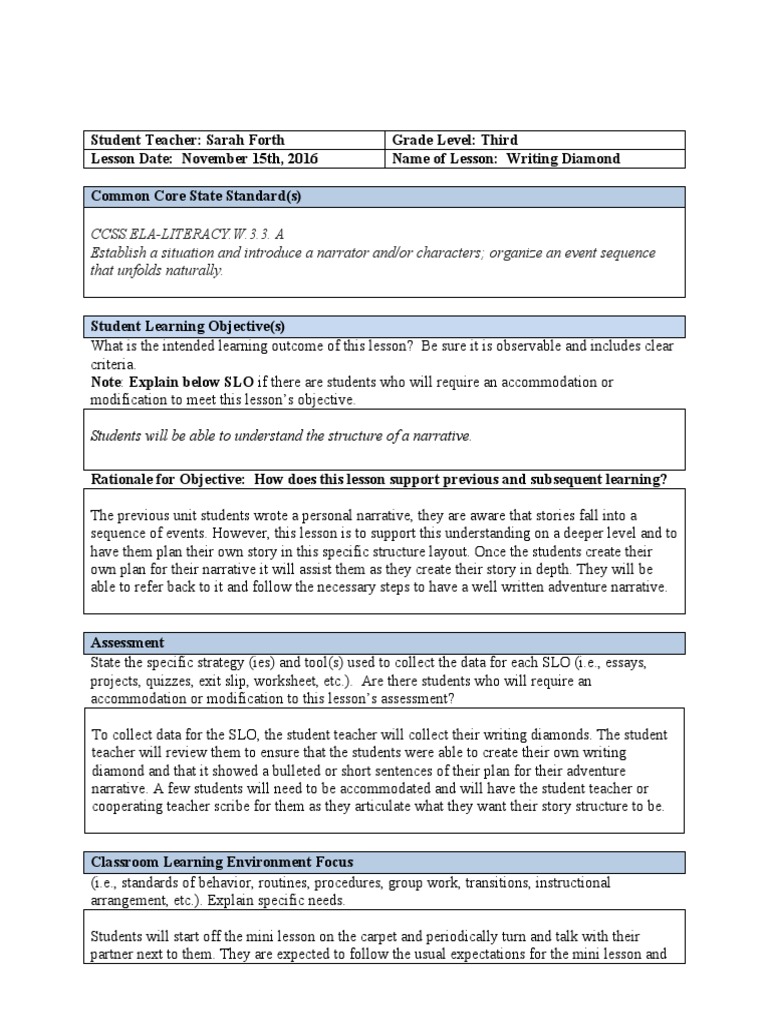 Lesson 1 - Story Structure | Download Free PDF | Narrative ...