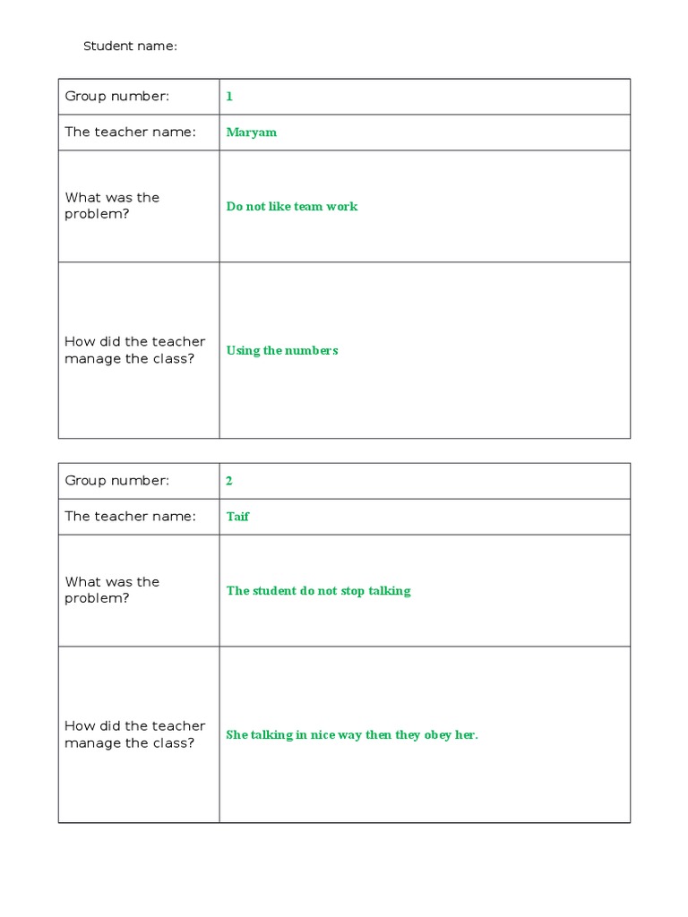 Role Playing Notes | PDF
