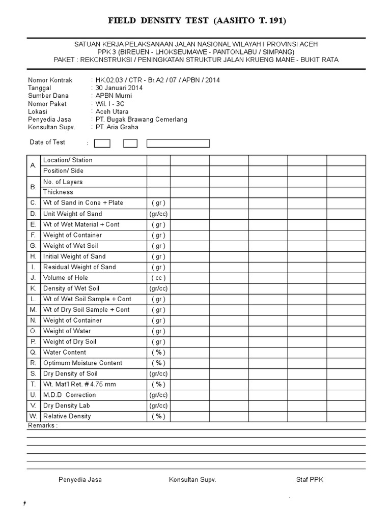 Form Density | PDF