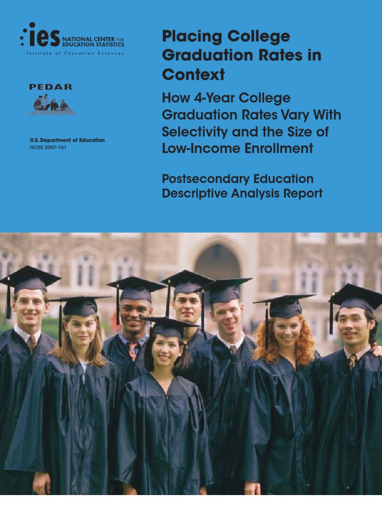 Placing Graduation Rates in Context | PDF | Pell Grant | Race And ...