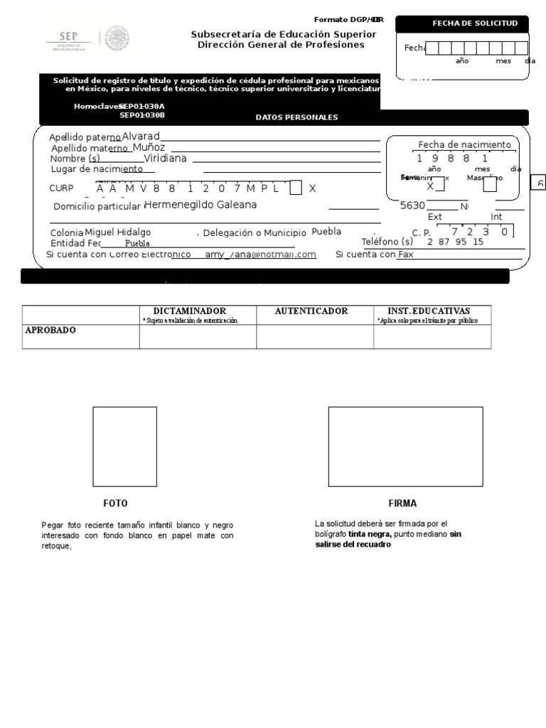 Formato de Titulacion DGP-DR-01 | PDF | Gobierno | Instituciones sociales