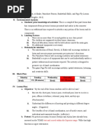 Track Field Lesson Plan | PDF | Track And Field | Lesson Plan