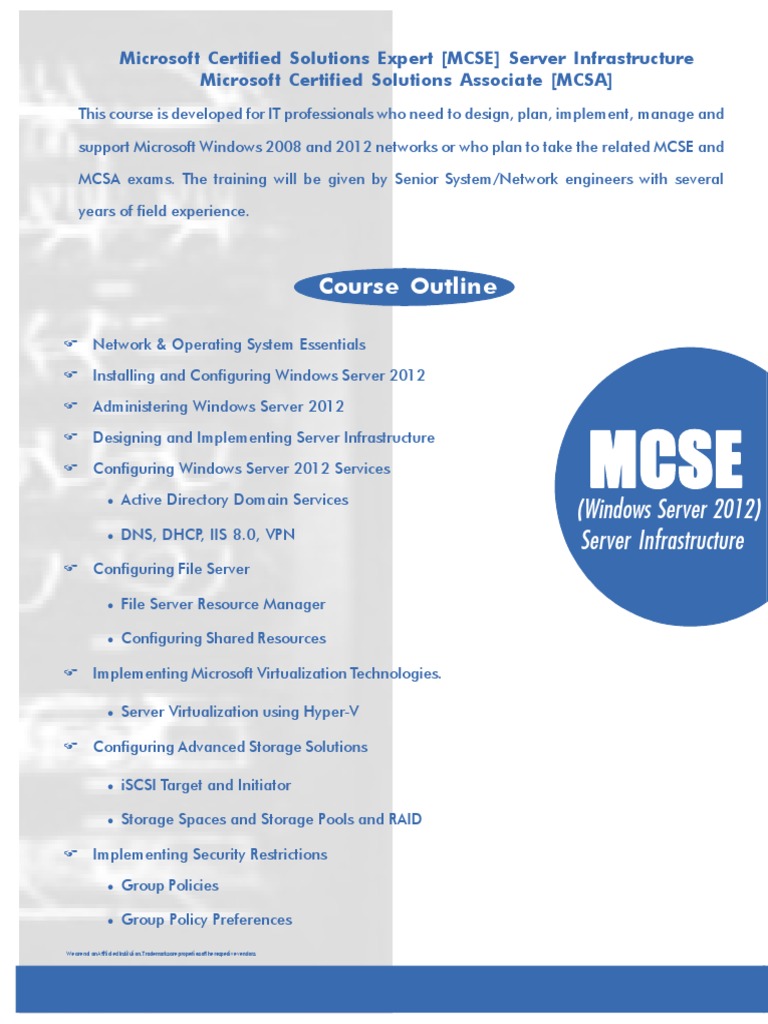 Mcse PDF | PDF | Active Directory | Group Policy