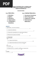 Guia de Como Estudiar Matematicas Desde Cero PDF | PDF | Álgebra ...