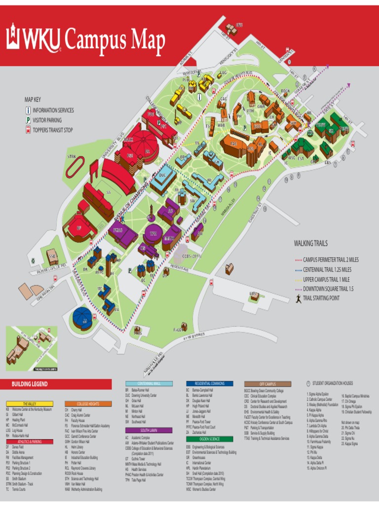 wku-campus-wayfinding-map.pdf | Student Organizations | Sex Segregation