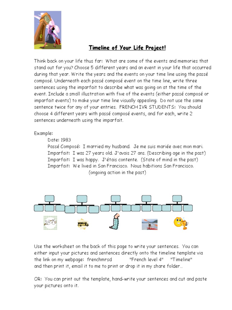Life Events Timeline Project | PDF | Foreign Language Studies | Poetry