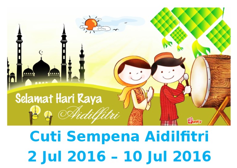 Cover Cuti Raya | PDF