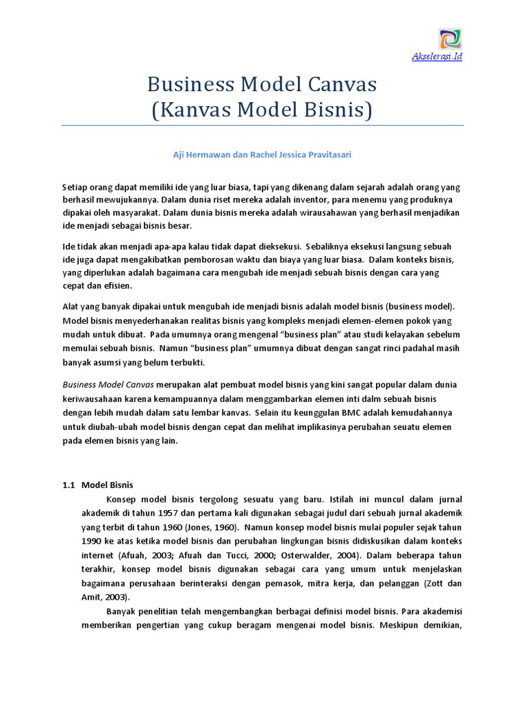 Materi 13 - Business Model Canvas PDF | PDF