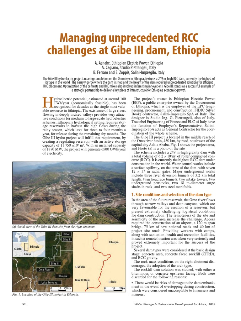Gibe III Hydroelectric Project Overview | PDF | Dam | Hydroelectricity
