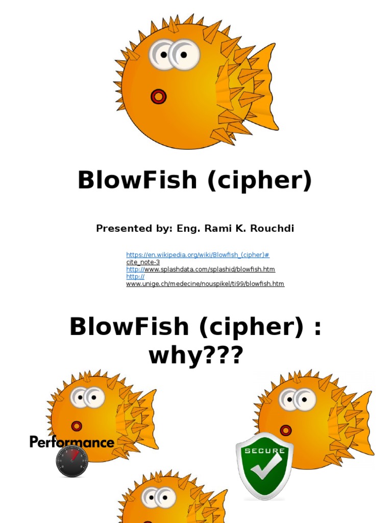 BlowFish (Cipher) 20161124 | PDF | Algorithms | Areas Of Computer Science