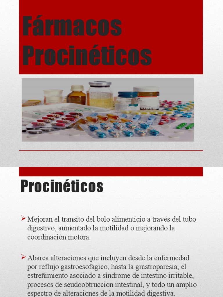 Fármacos Procinéticos | Drogas | Enfermedades y trastornos