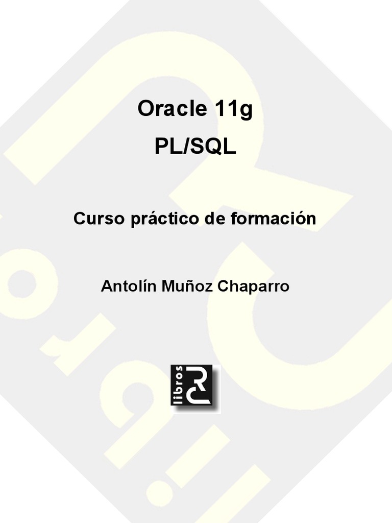 Oracle 11g PL SQL 9788493945015 Index | PDF | Oracle Corporation | Pl / Sql