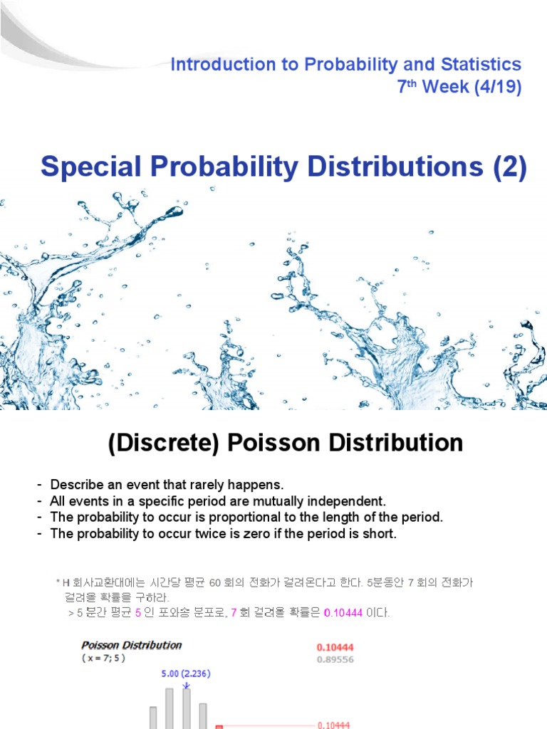 Understanding Poisson Distribution Basics | PDF | Normal Distribution ...
