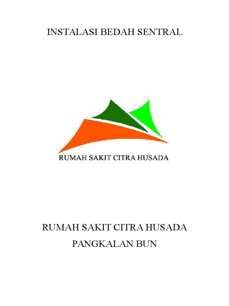 Instalasi Bedah Sentral | PDF