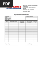 Oil Change Log Sheet | PDF | Technology & Engineering