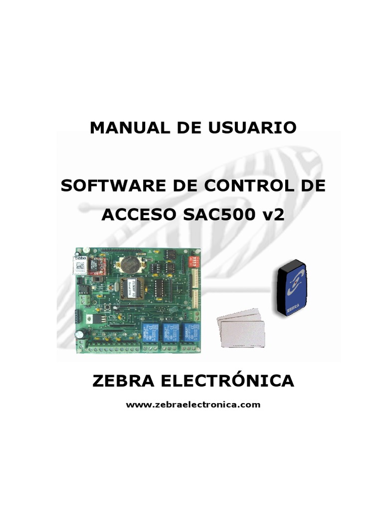 Manual Software Sac500 v2 | Descargar gratis PDF | Point and Click | Servidor (Computación)