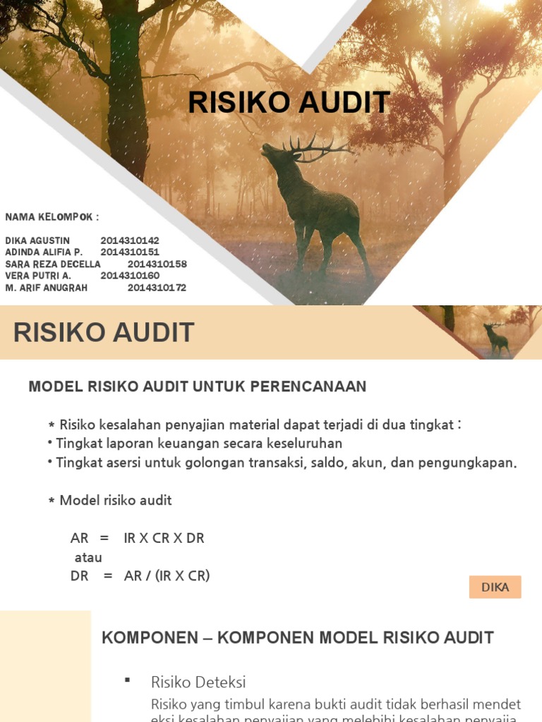 Model Risiko Audit dan Komponennya | PDF
