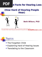 LMH 10 Sound Test | PDF | Deafness | Communication