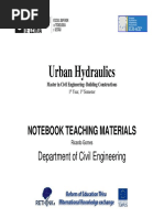 My First Tutorial in WaterCad Handout | PDF | Pump | Valve