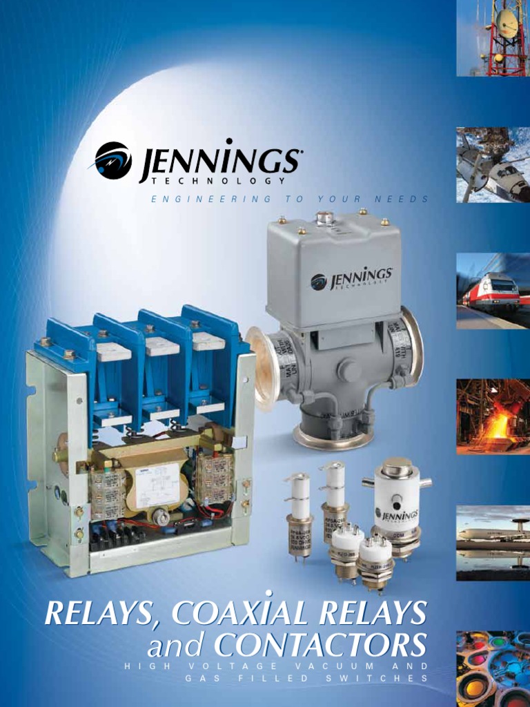 TNB Jen Cat Relays&Contactors r4 | PDF | Relay | Capacitor