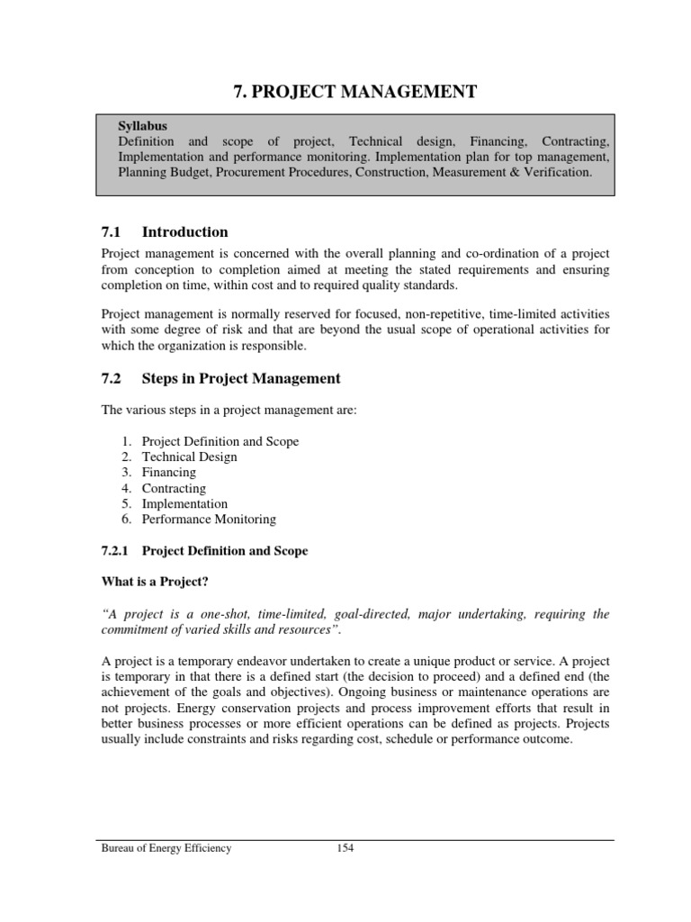 1.7 Project Management | PDF | Project Management | Production And ...