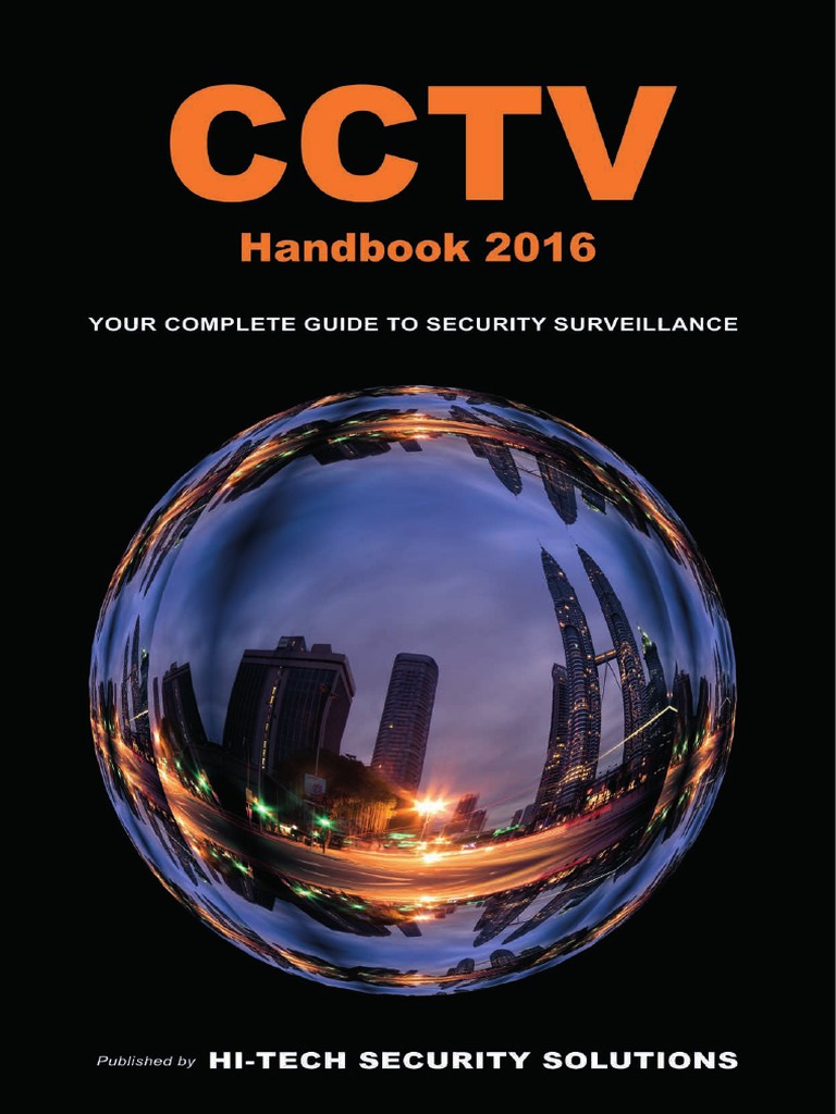 CCTV Handbook 2016 | PDF | Closed Circuit Television | Surveillance