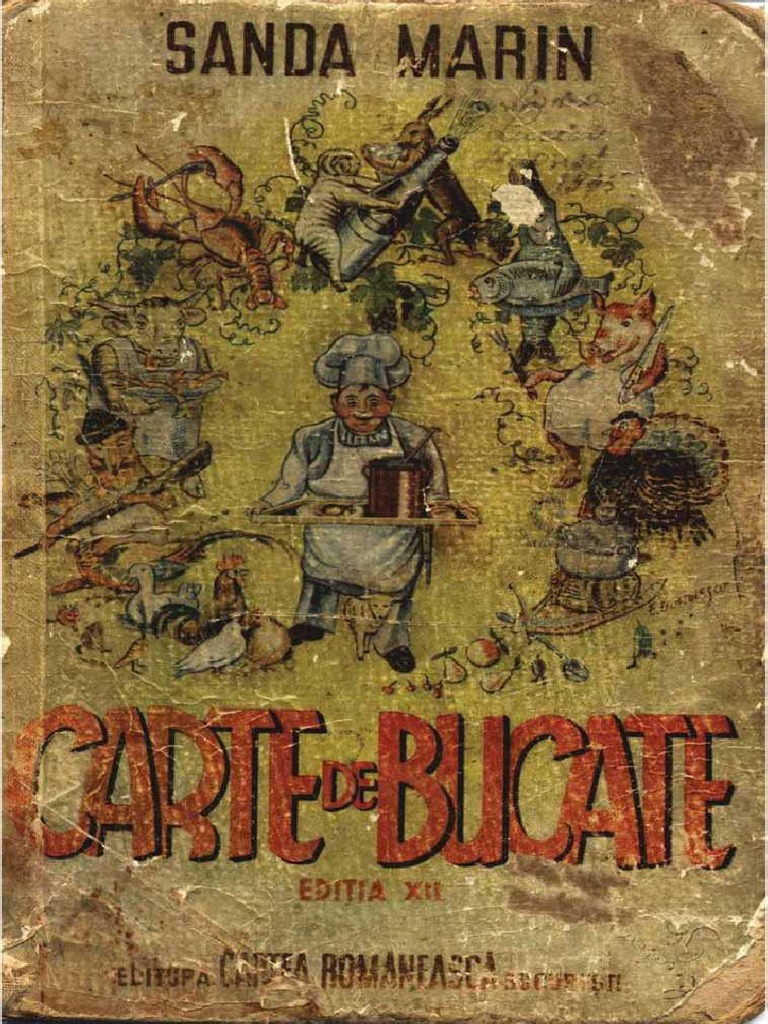 Sanda Marin - Carte de Bucate Editie Originala PDF | PDF
