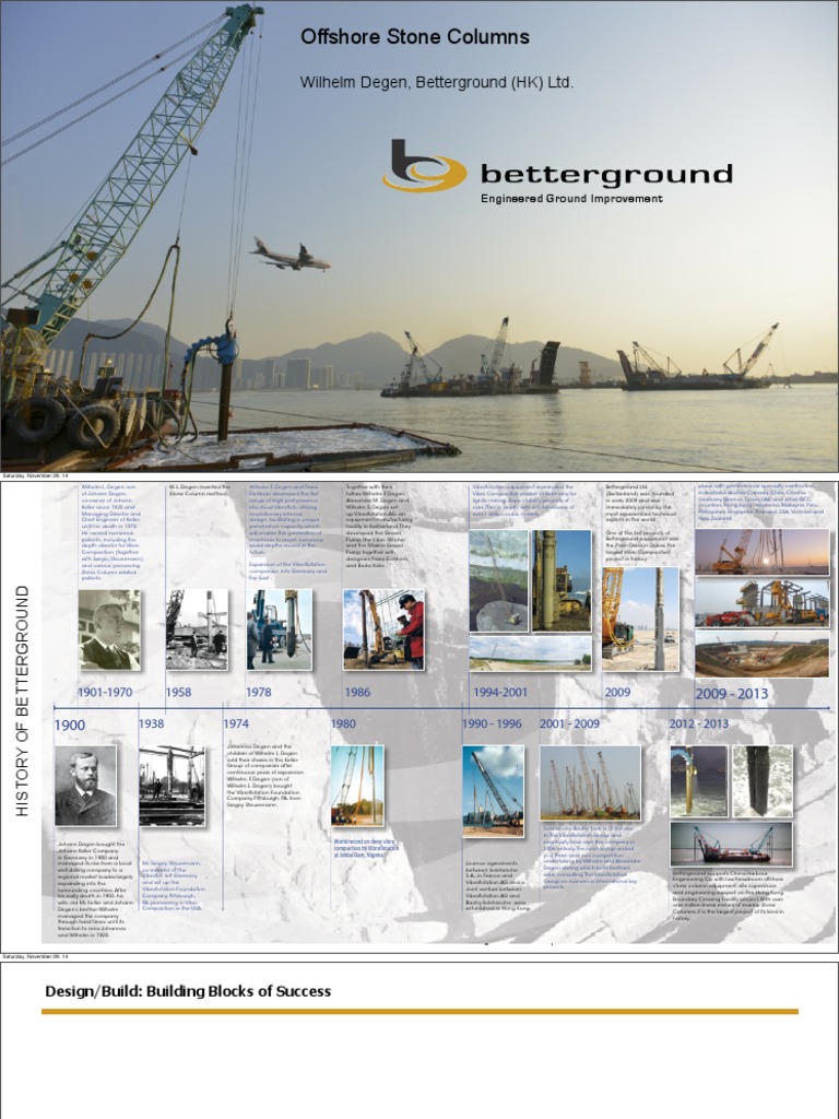Offshore Stone Columns | PDF | Soil | Crane (Machine)
