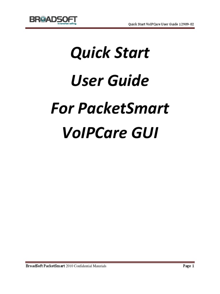 Quick Start User Guide 12909-02 | PDF | Voice Over Ip | Router (Computing)