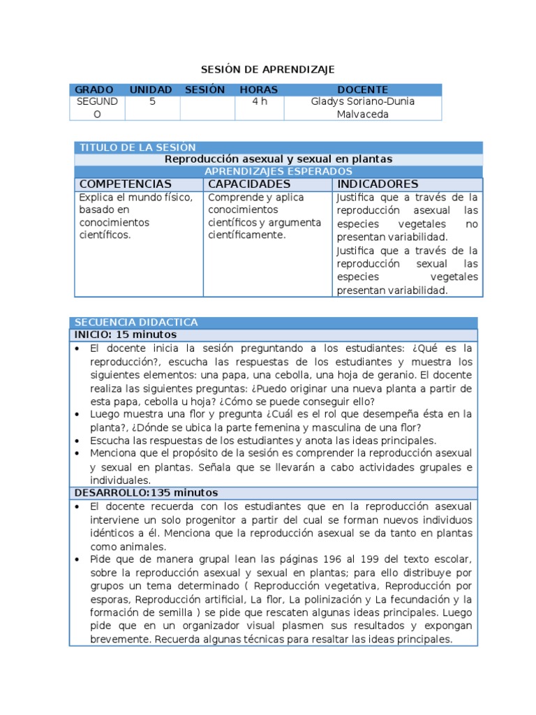 Reproduccion Vegetal | Descargar gratis PDF | Reproducción | Flores