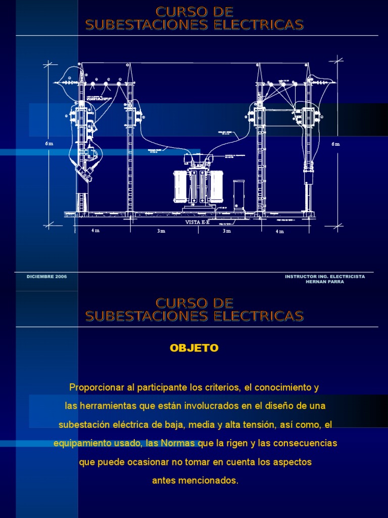 Curso de Subestaciones PARTE I TIPOS | Subestacion electrica | Diseño
