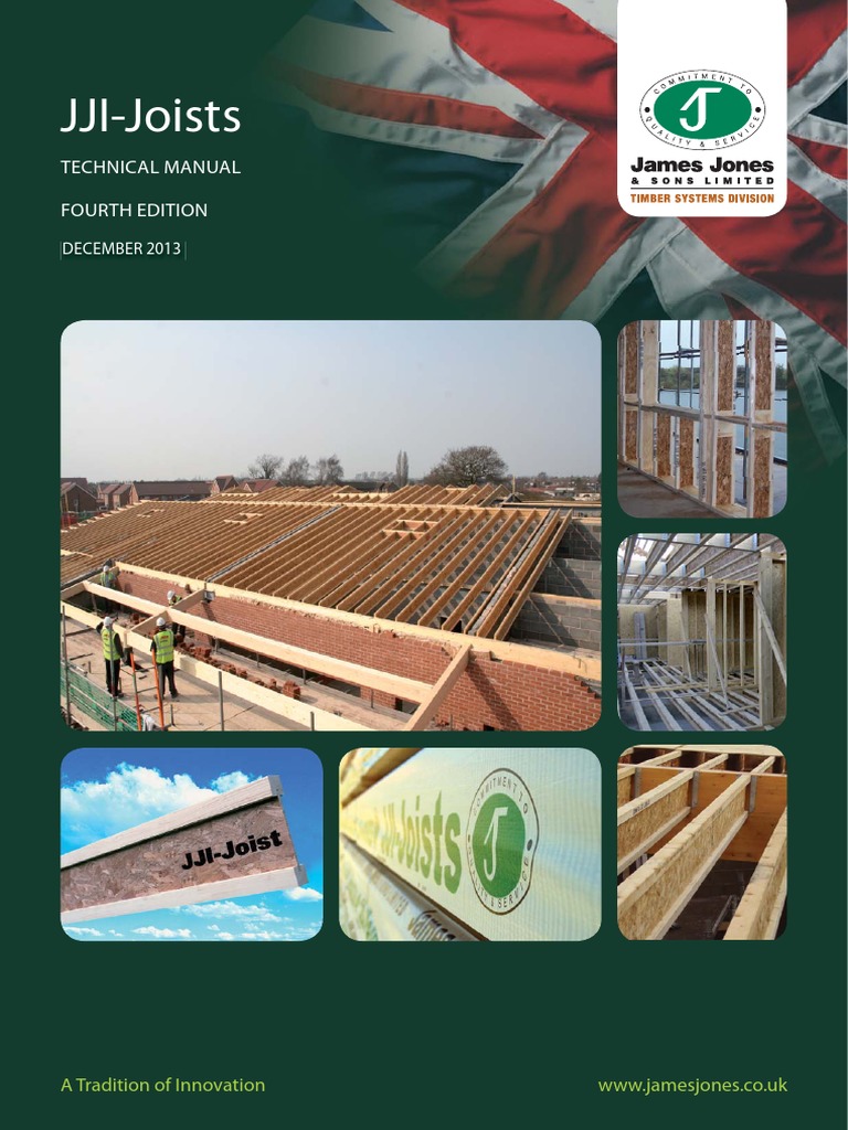 JJI-Joists Technical Manual Fourth Edition | PDF | Lumber | Drywall