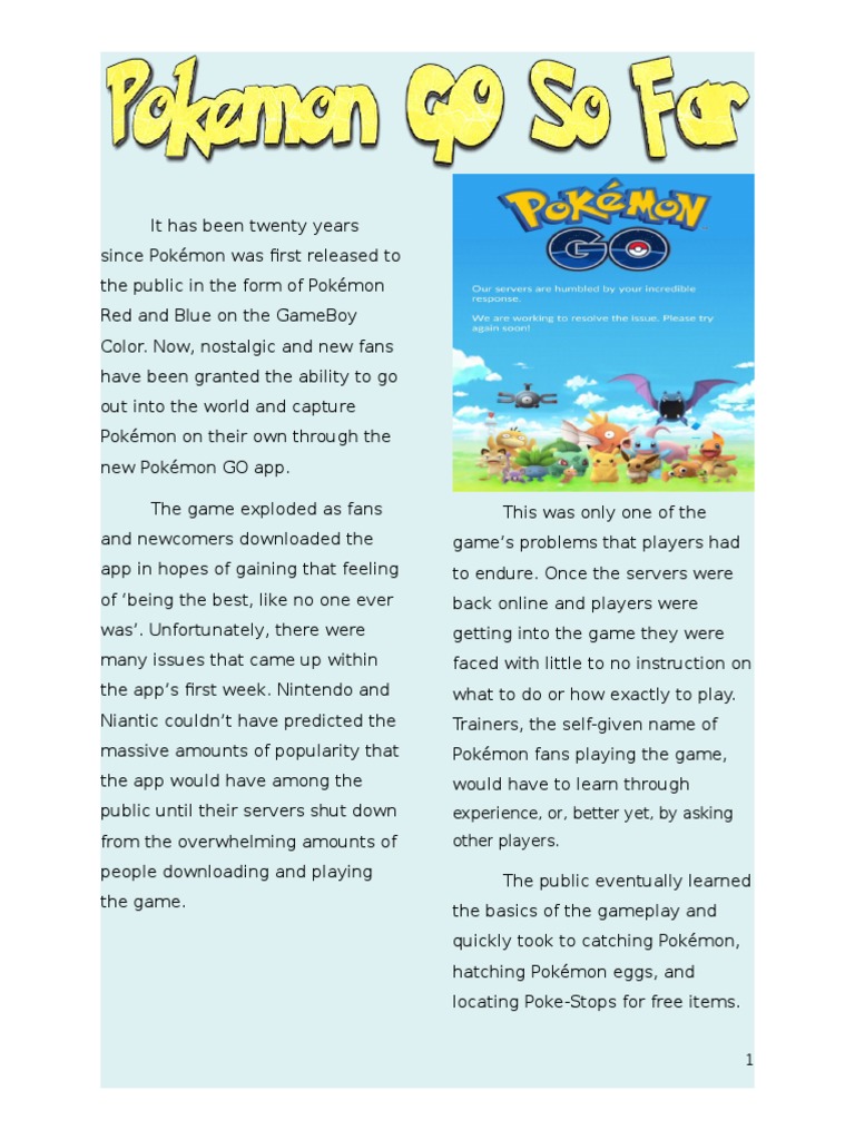 PKMN Newsletter | PDF | Pokémon | Video Game Companies Of Japan