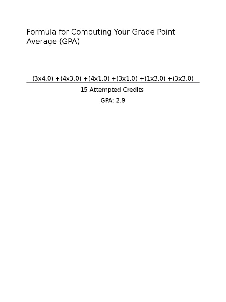 Gpa 2016fall | PDF