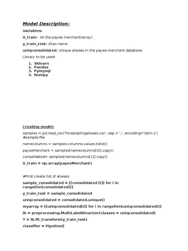 Ml Model Pdf Computers