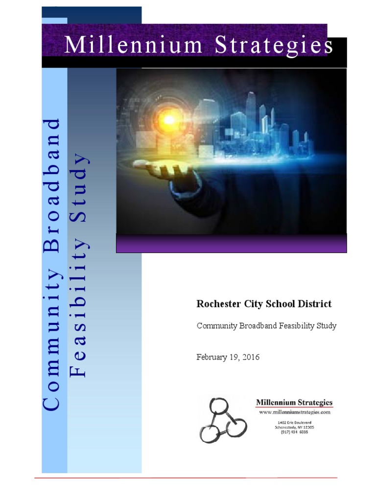 Rochester Fiber Internet Feasibility Study | PDF | Fiber To The X ...