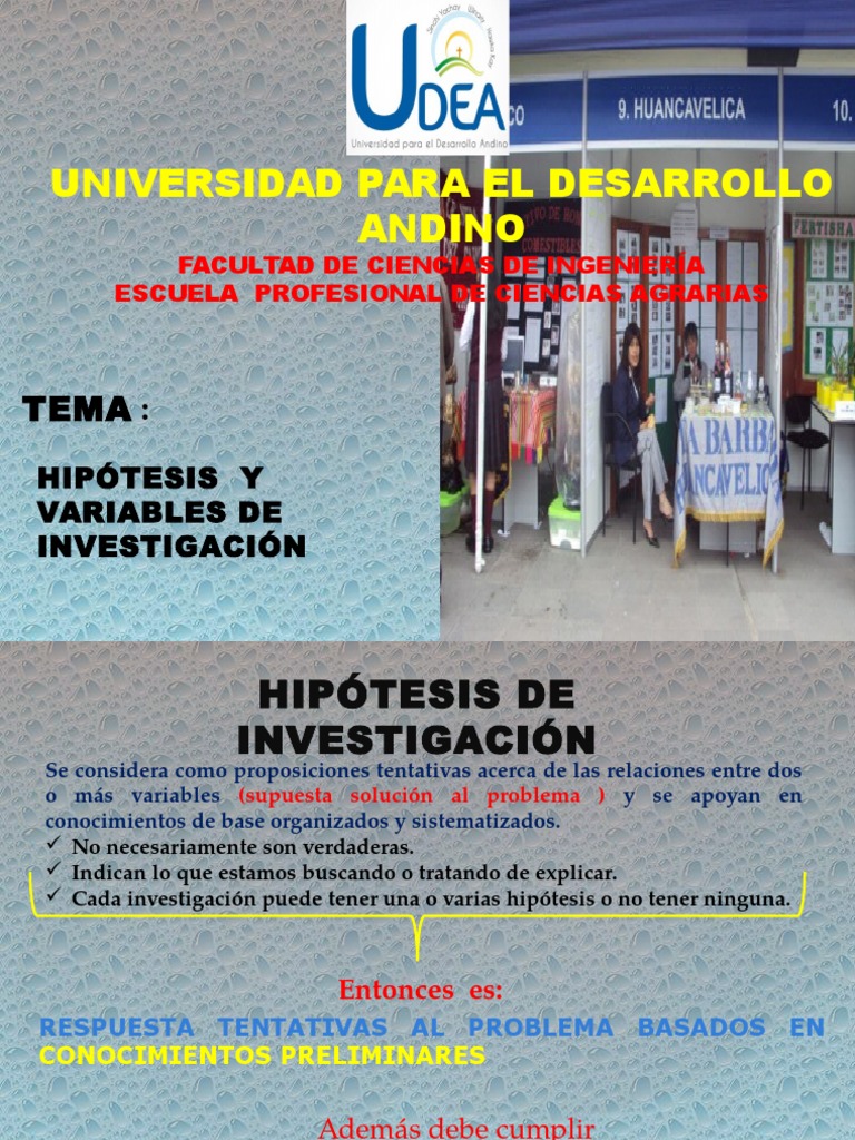 Clase Hipotesis y Variables | PDF | Hipótesis | Teoría