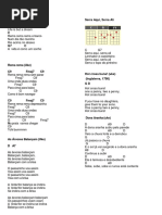 Mapa de Notas - Flauta Doce (Cifras Melódicas) | PDF