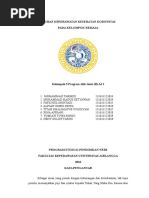 Asuhan Keperawatan Pada Agregat Dalam Komunitas Anak Dan Remaja | PDF