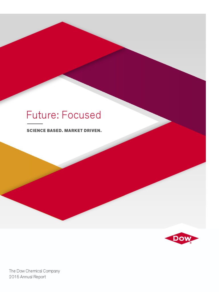 2015 Dow Chemical Annual Report | PDF | Form 10 K | Dow Chemical Company