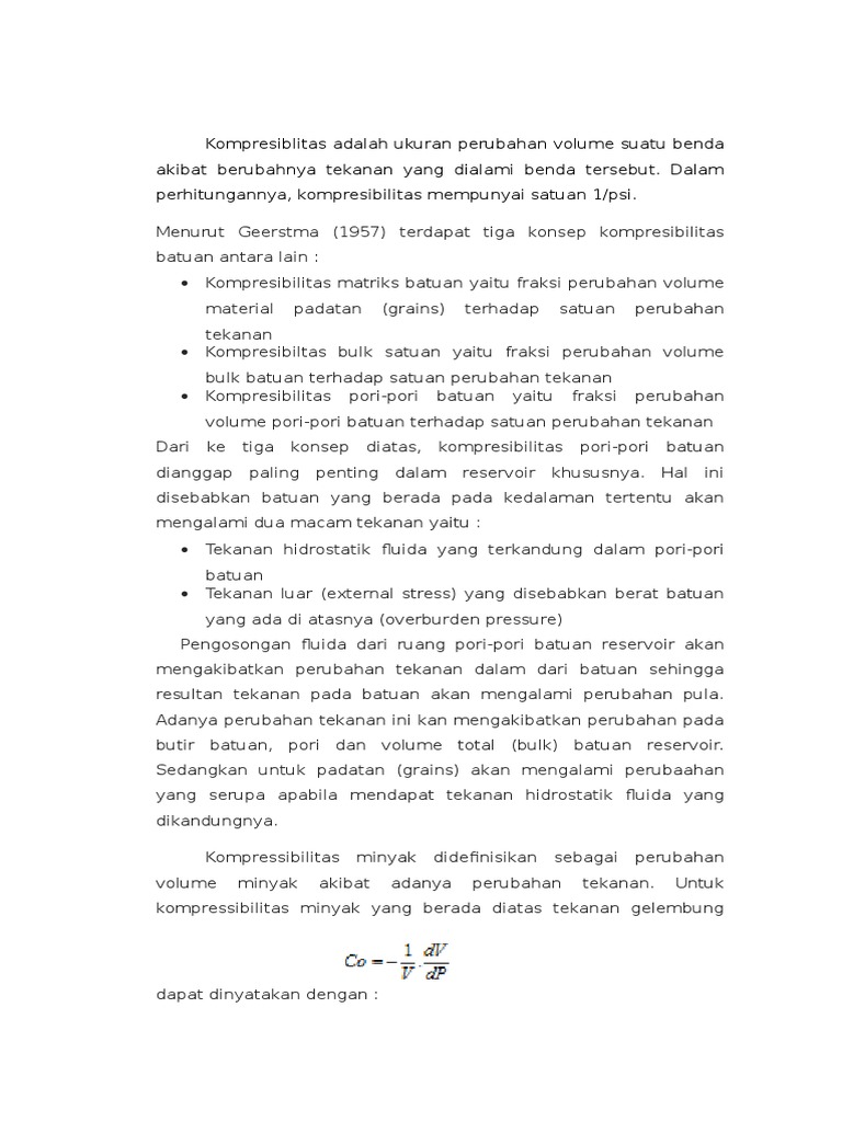 Kompresibilitas | PDF