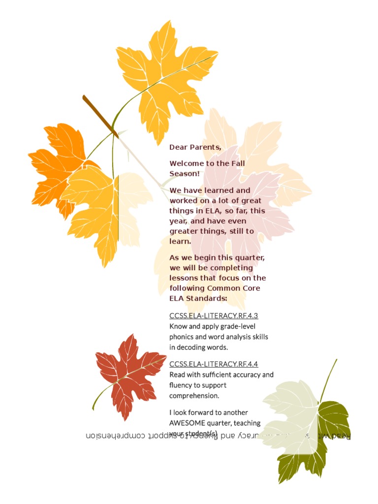 Ccss - Ela-Literacy - Rf.4.3: Know and Apply Grade-Level Phonics and ...