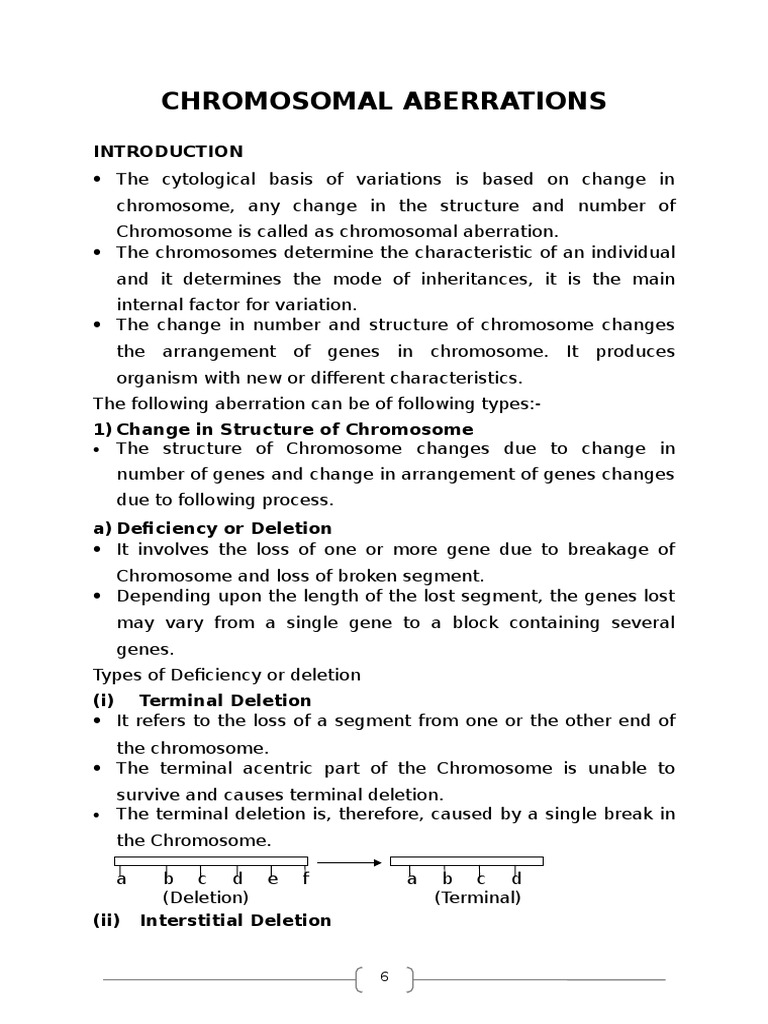 Chromosomal Aberration | PDF | Gene Duplication | Ploidy