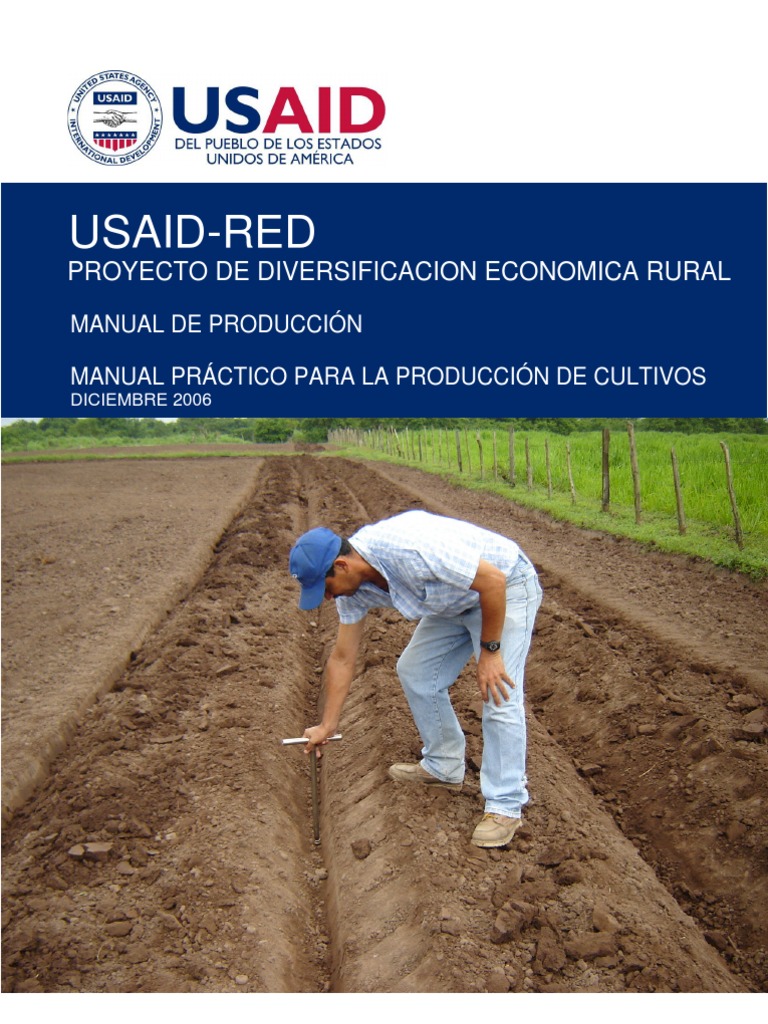 USAID RED Manual Pract Basicas Cultivos 1 07 | PDF | Calcio | Suelo