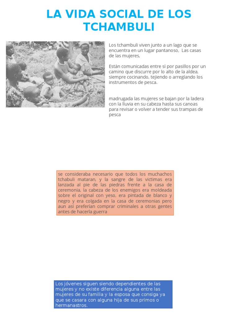 La Vida Social de Los Tchambuli | PDF