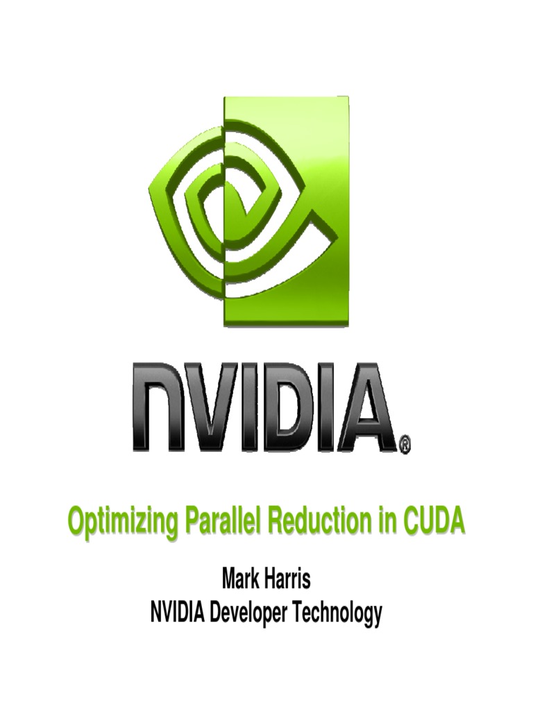Optimizing Parallel Reduction in CUDA | Download Free PDF | Parallel Computing | Thread (Computing)